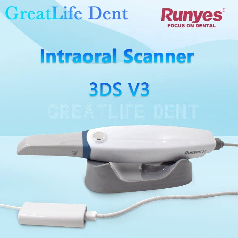 GreatLife Dent Runyes 3DS V3 Dental Intra-oral 3D Scanner Real-time ...