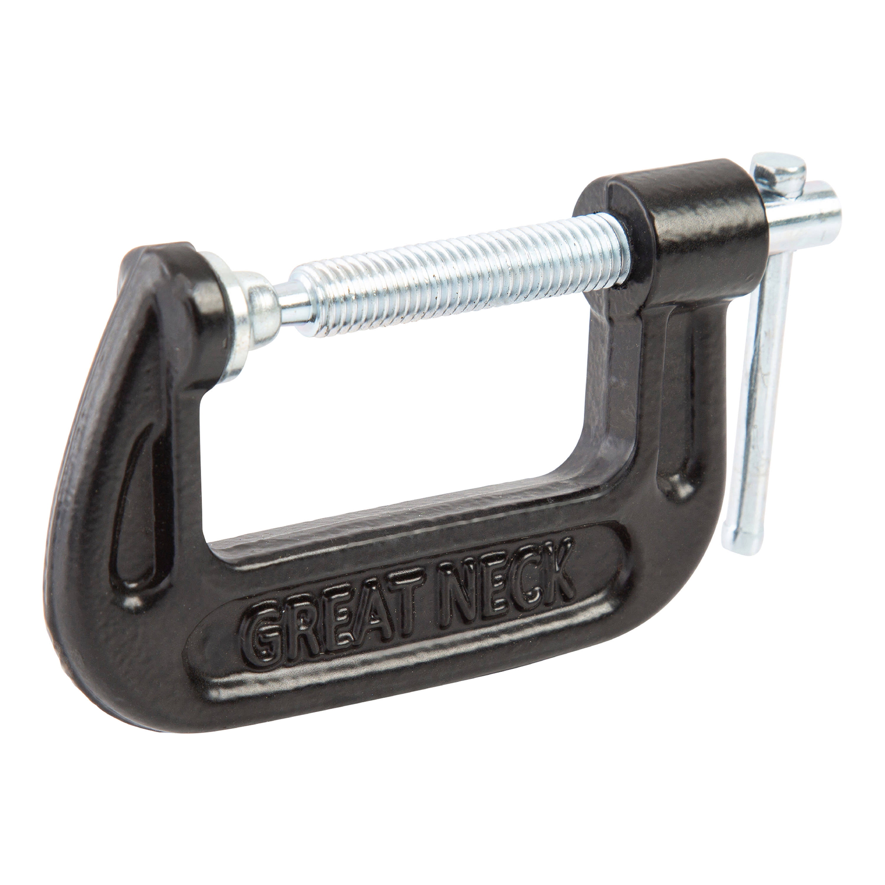 GreatNeck Cast Iron C-Clamp, Black, 2 inch - Walmart.com