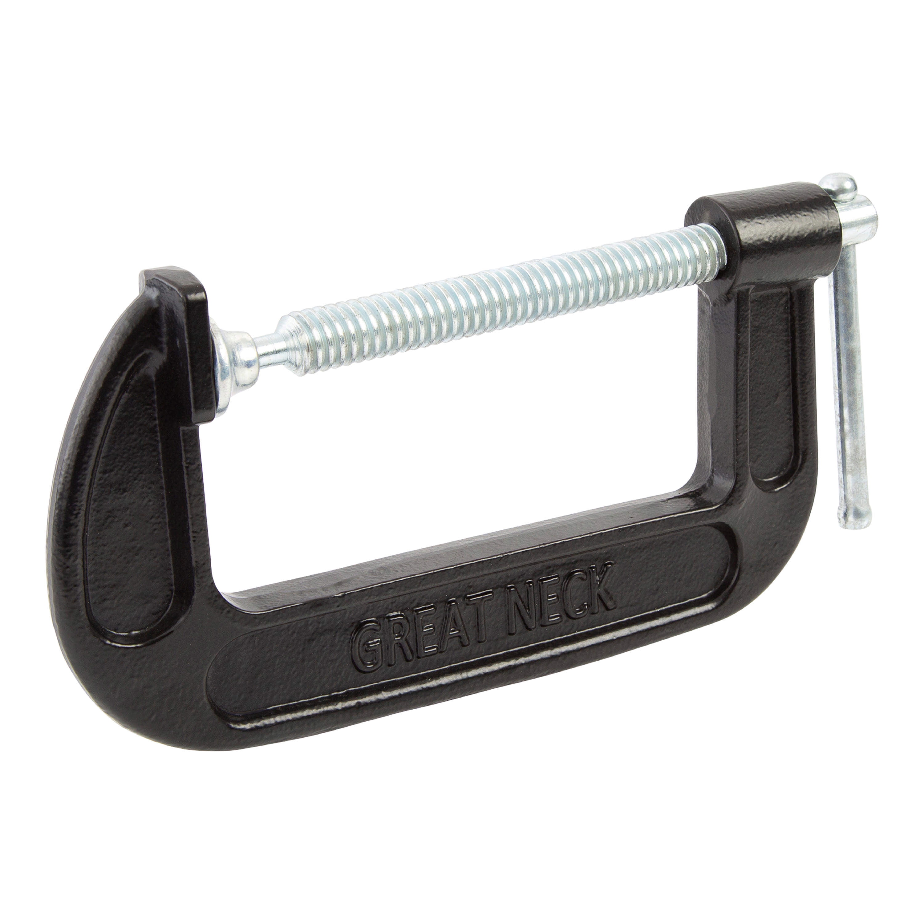 GreatNeck Cast Iron C-Clamp, Black, 5 inch - Walmart.com