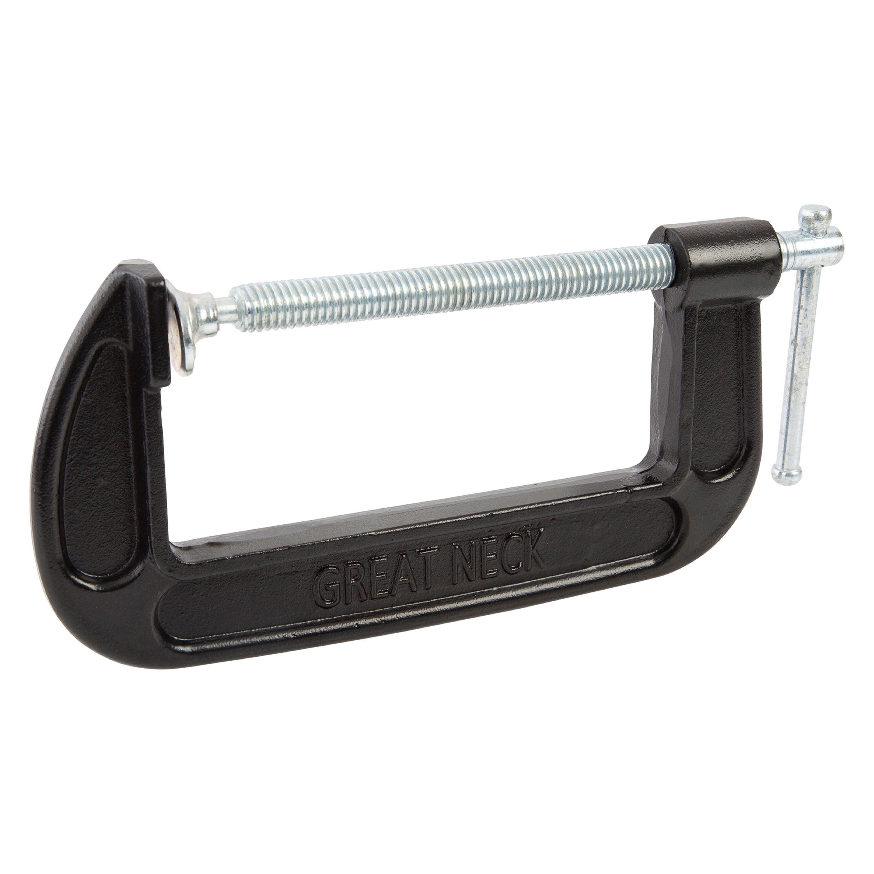 GreatNeck Cast Iron C-Clamp, Black, 6 inch - Walmart.com