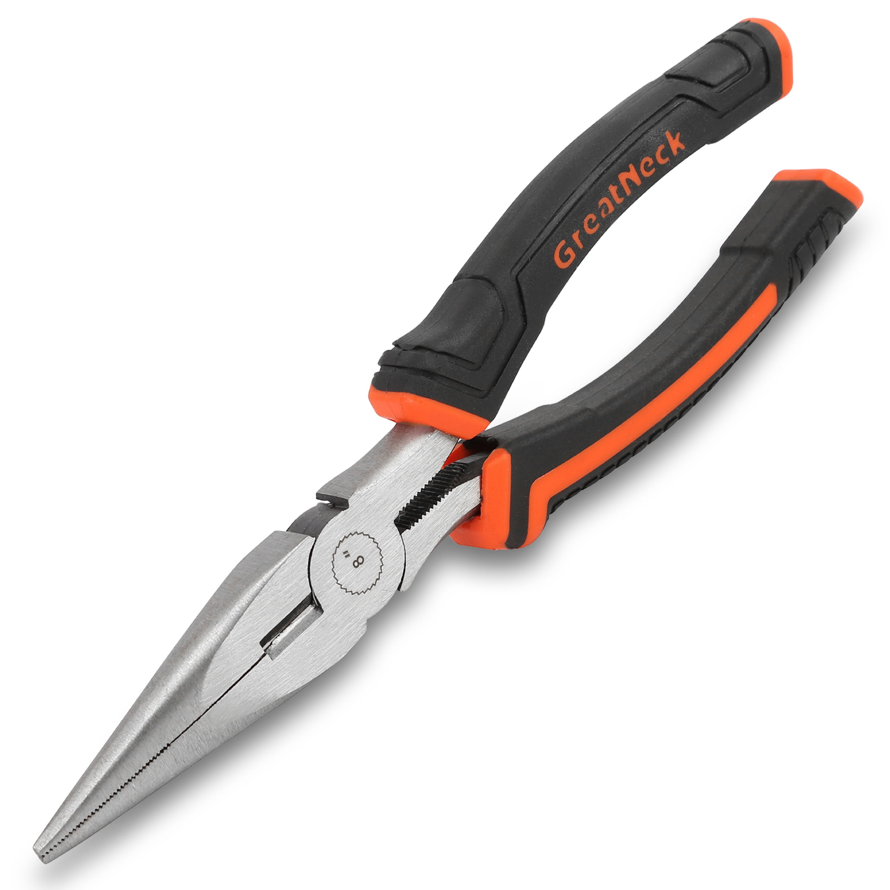 GreatNeck Long Nose Pliers, Steel, 8 inch - Walmart.com