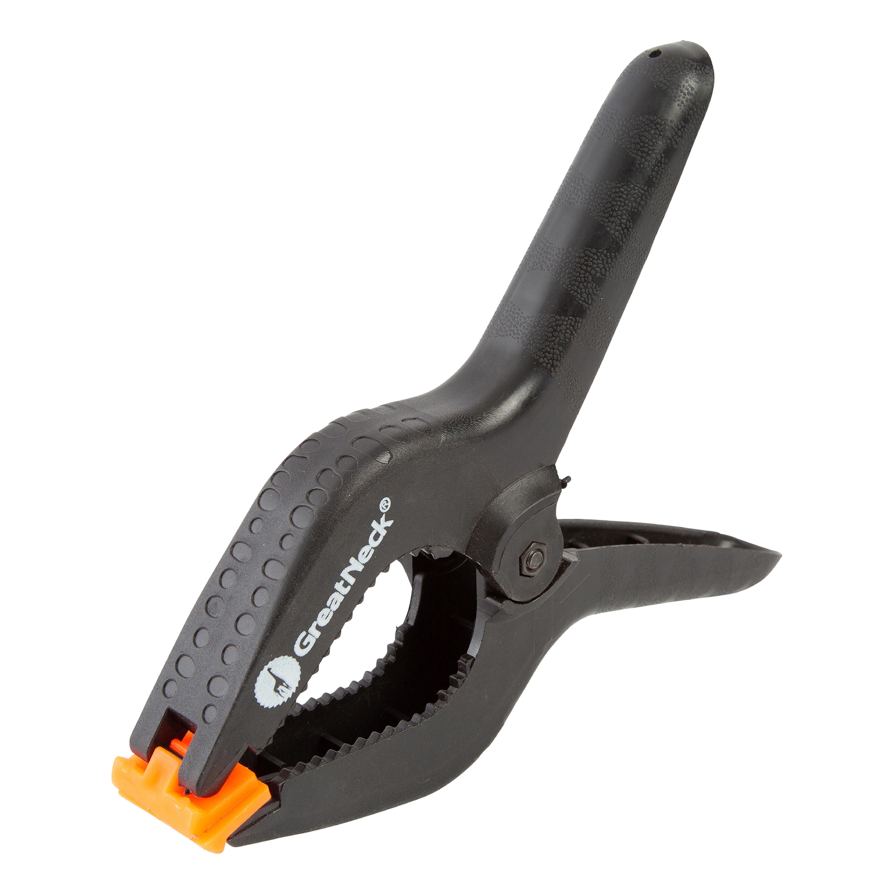 GreatNeck Nylon Heavy Duty Spring Clamp with Vinyl Handles, 3 inch ...