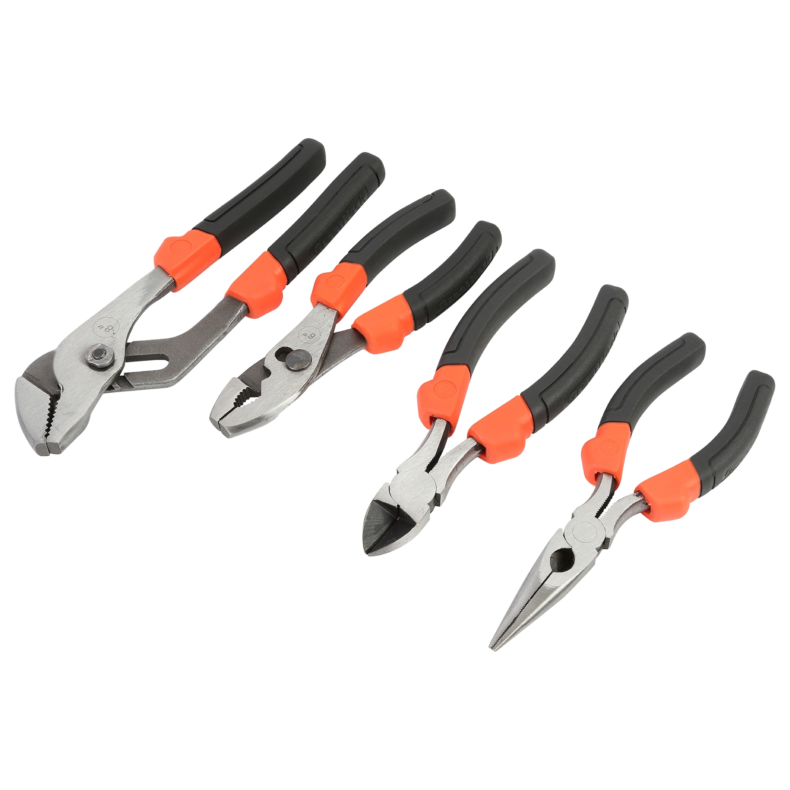 GreatNeck Pliers Set, Steel, 4 Piece Set - Walmart.com