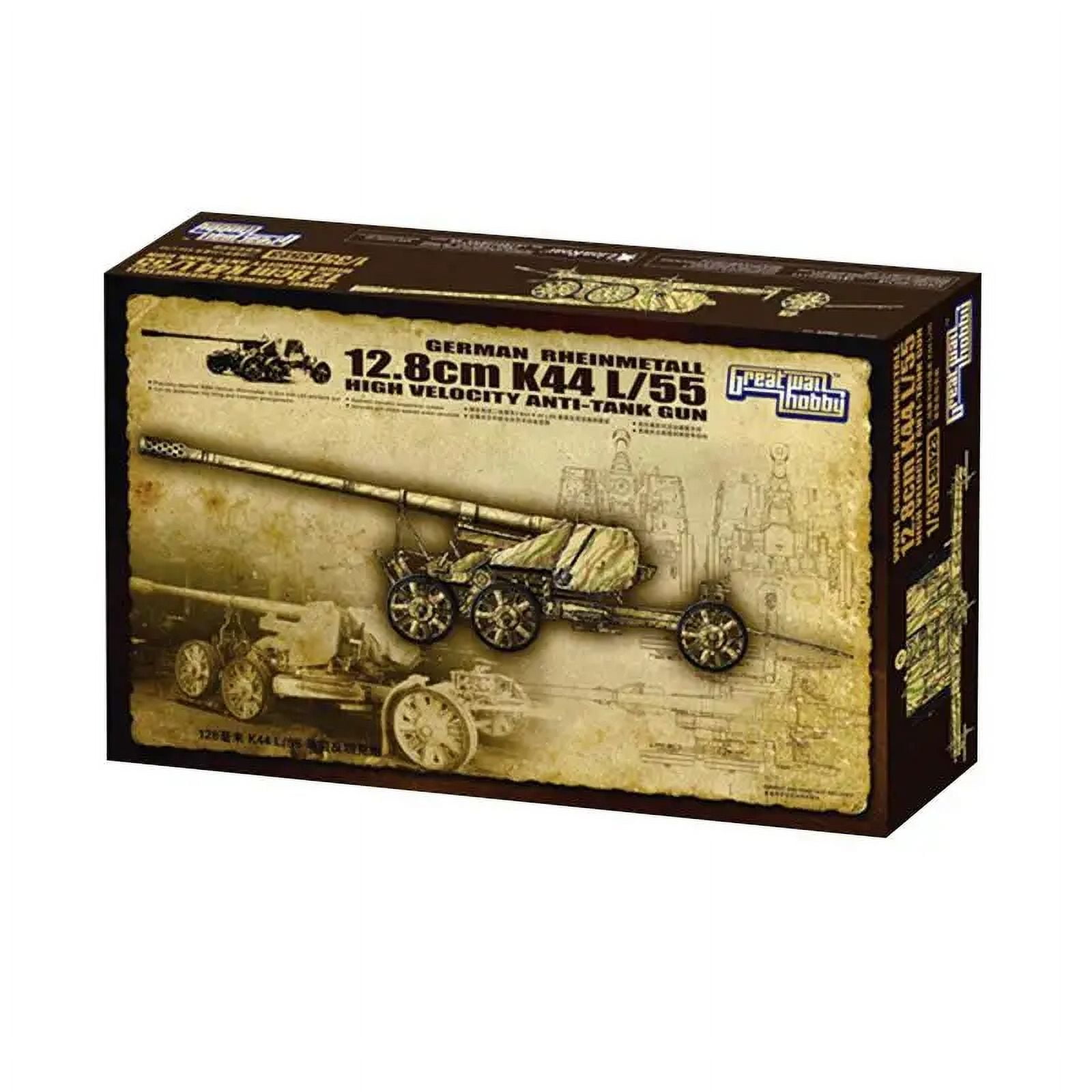 GreatWall L3523 RHEINMETALL 12.8CM K44 L/55 HIGH VELOCITY ANTI-TANK GUN - Walmart.com