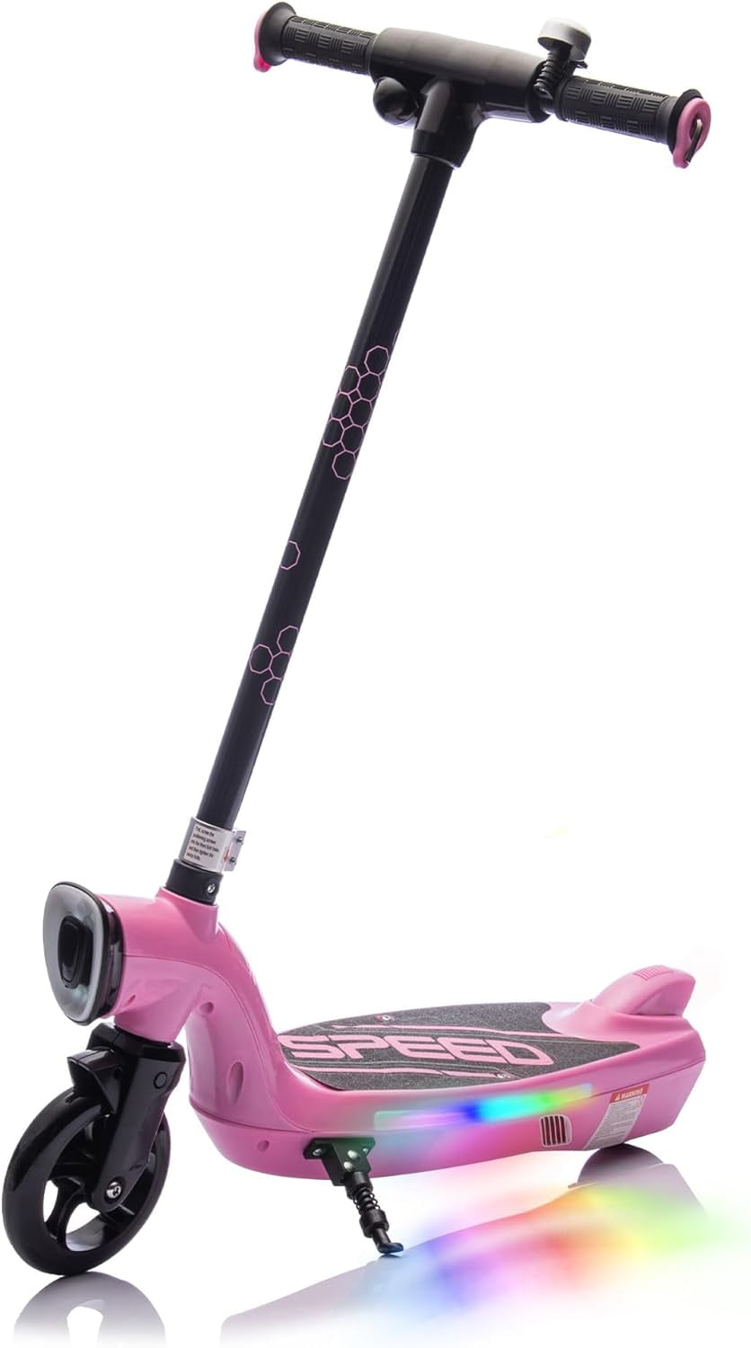 Greater Electric Scooter for Kids Ages 6-12, 12V Lightwetght Power E ...