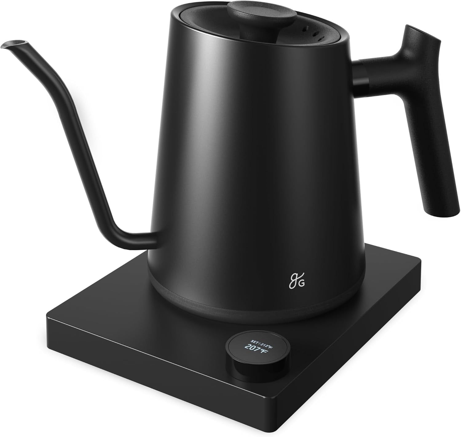 Greater Goods Electric Gooseneck Kettle, 1200W Stainless Steel with ...