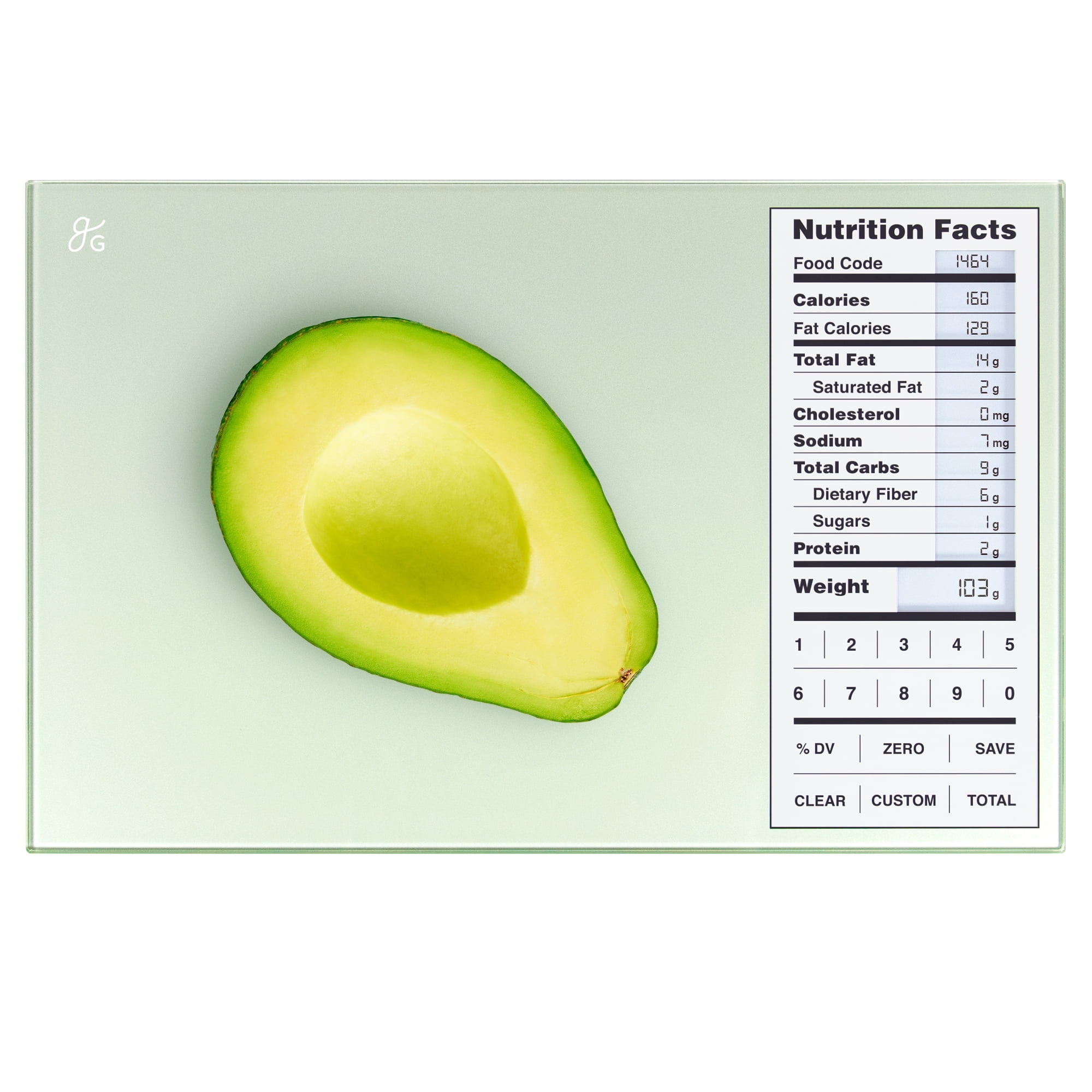 Greater Goods Nutrition Scale, Food Grade Glass, Calorie Counting Scale ...