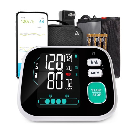 Greater Goods Smart Pro-Series Blood Pressure Monitor, Upper Arm Smart ...