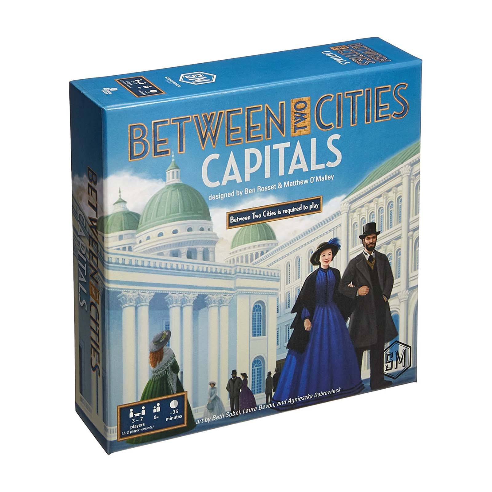 Greater Than Games Between Two Cities: Capitals Strategy Board Game ...