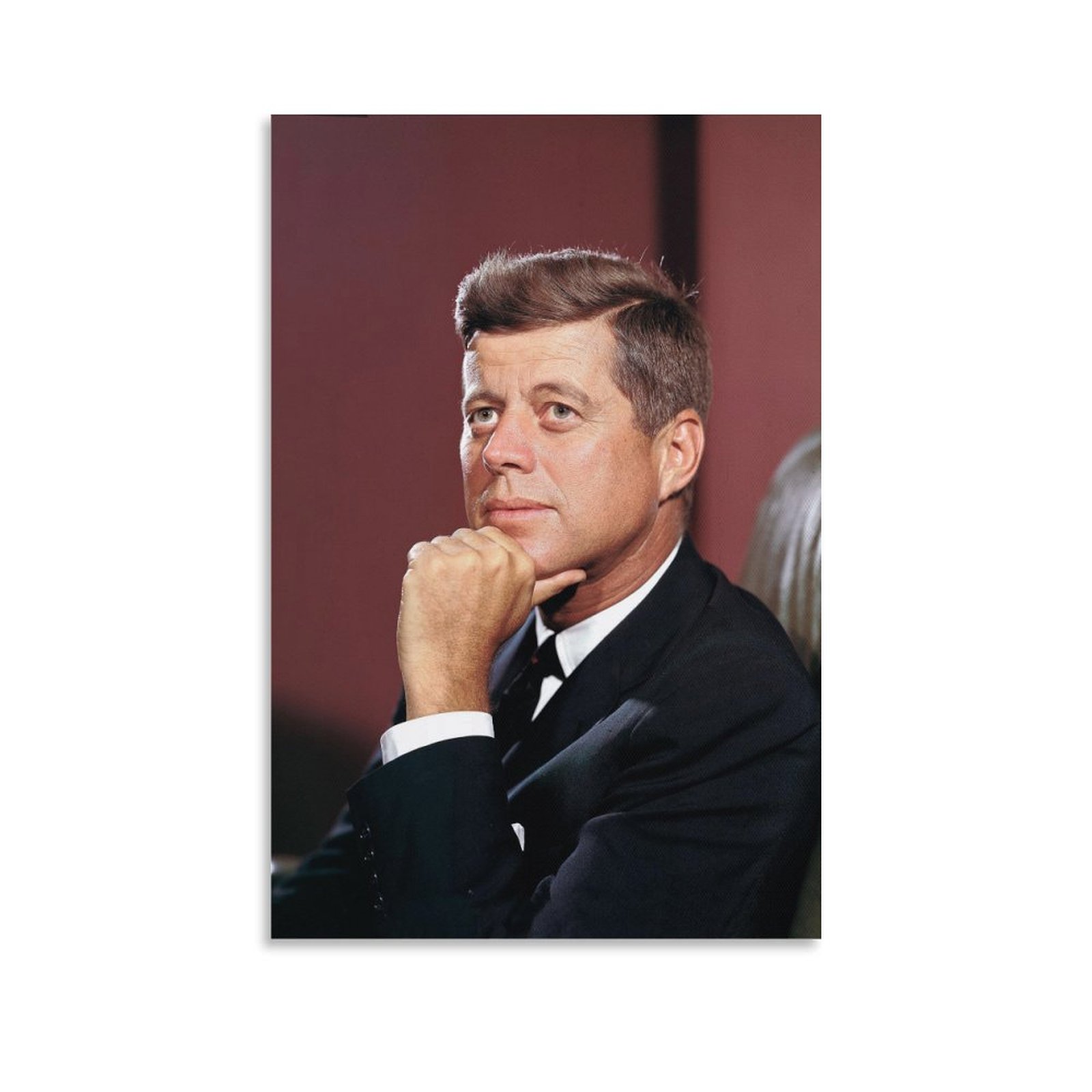 Greatest Americans John F. Kennedy Retro Poster Posters Art Print Wall ...