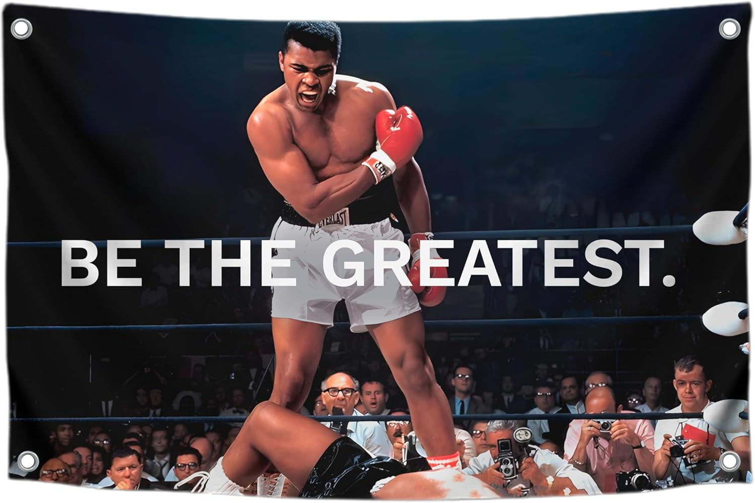 Be The Greatest Flag - Ali Motivational Gym Flag 3x5 Feet With Four ...