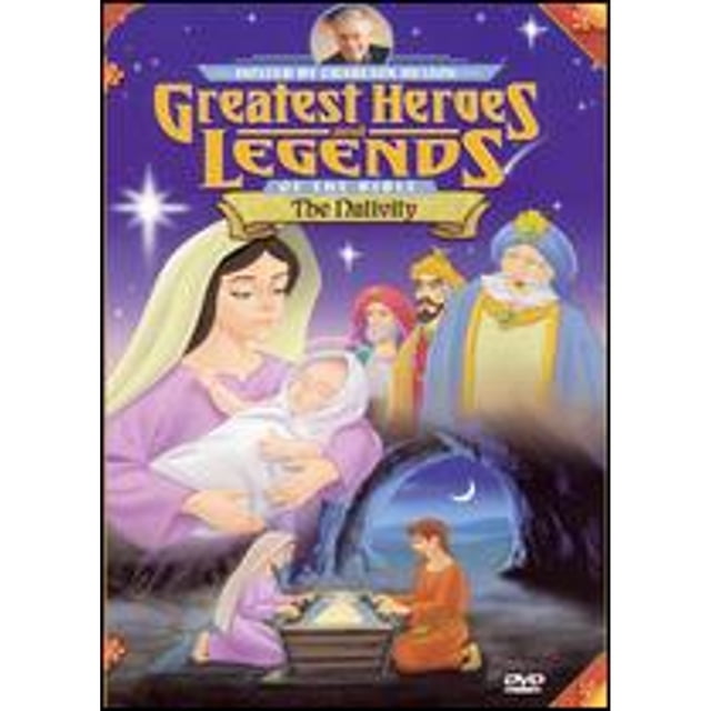 Pre-Owned Greatest Heroes and Legends of the Bible: The Nativity (DVD ...