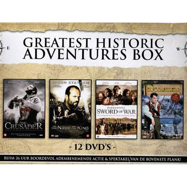 Greatest Historic Adventures (4 Mini-Series) - 12-DVD Box Set ( Arn ...