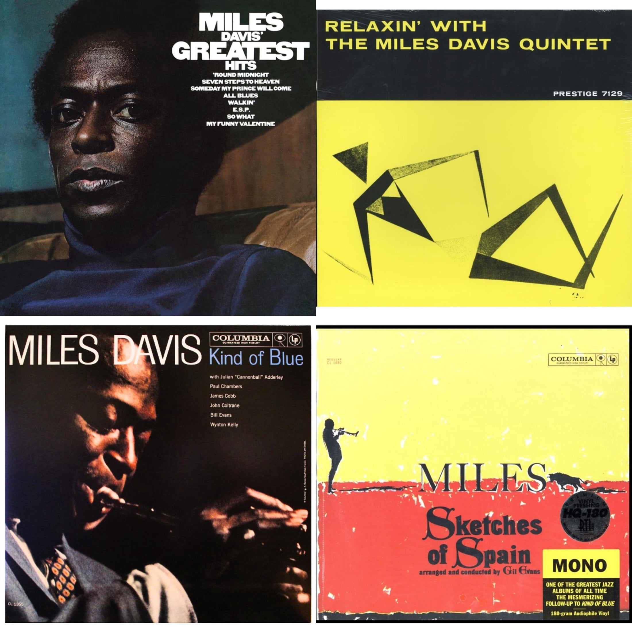 Greatest Hits (1969) (150G/Dl Code) & Relaxin With The Miles Davis ...