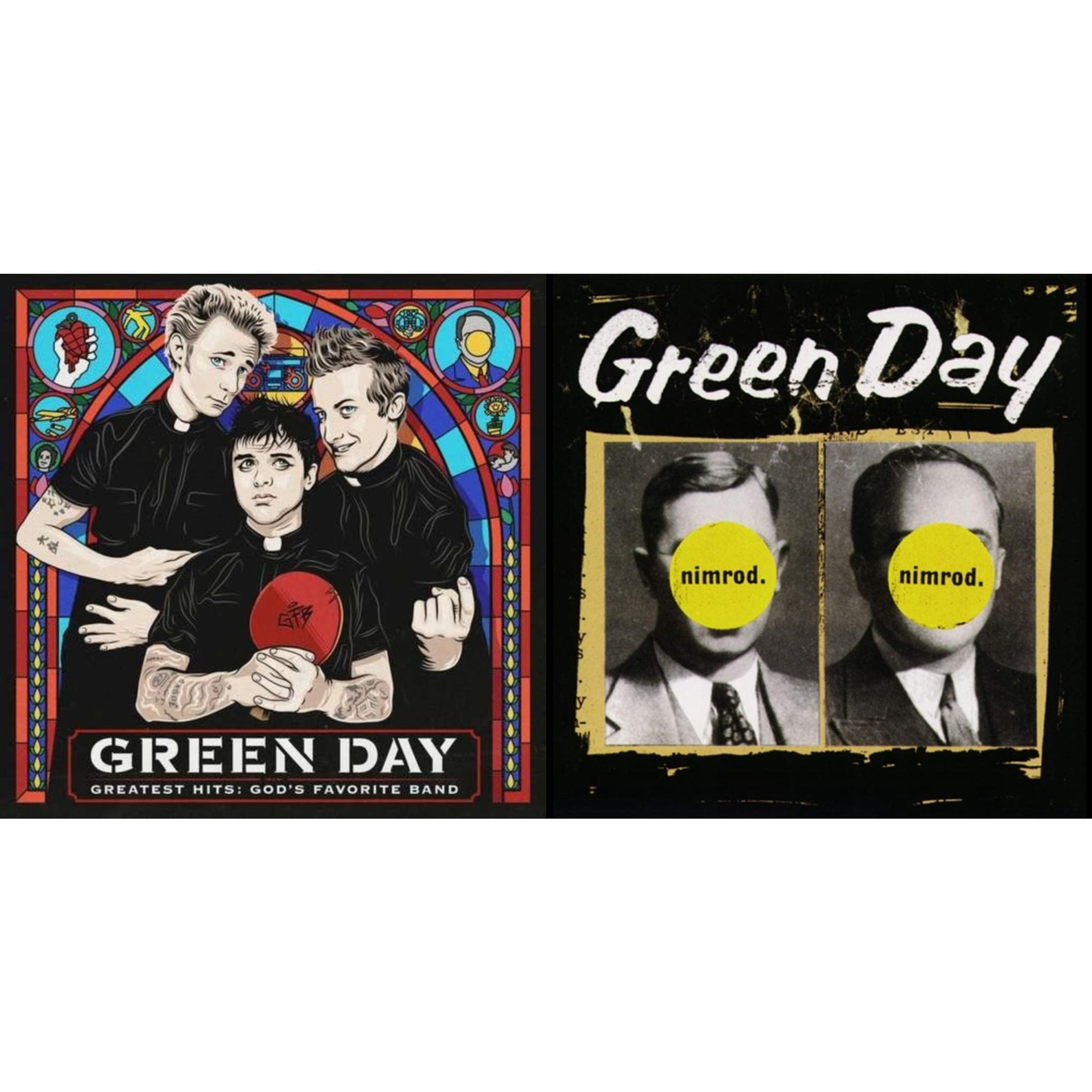 Greatest Hits: God's Favorite Band (X) & Nimrod [LP Vinyl Bundle ...