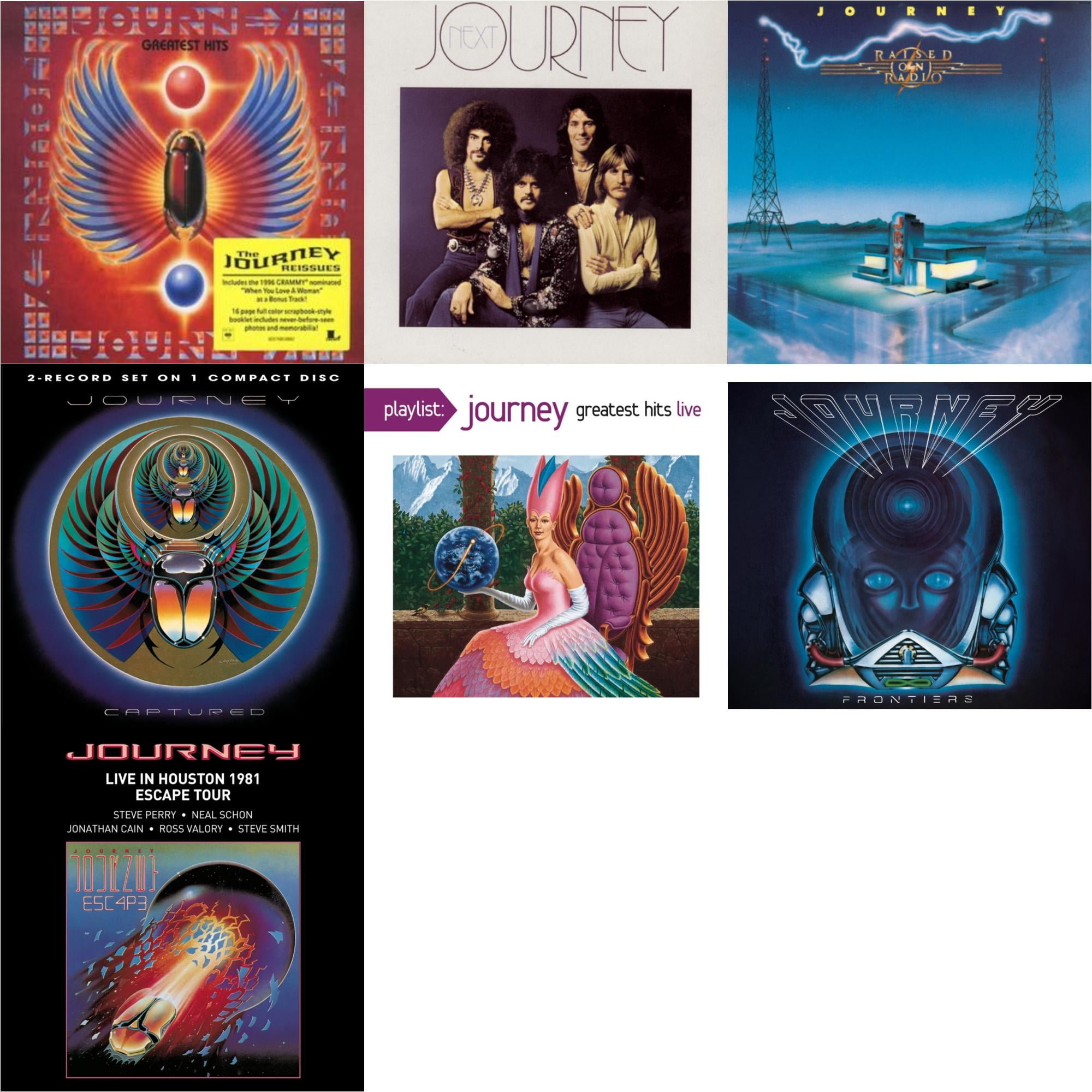 Greatest Hits & Next & Raised On Radio & Captured & Playlist: Journey ...