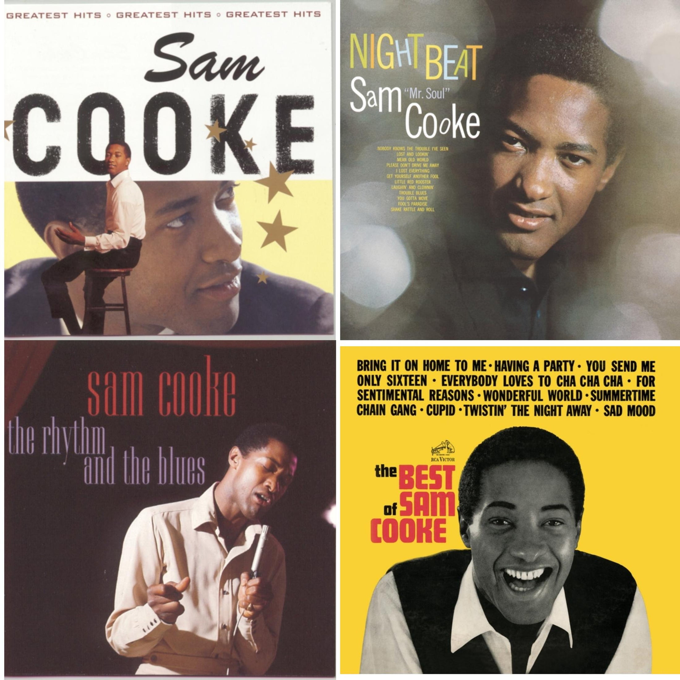 Greatest Hits & Night Beat & Rhythm & Blues & Best Of Sam Cooke [CD ...
