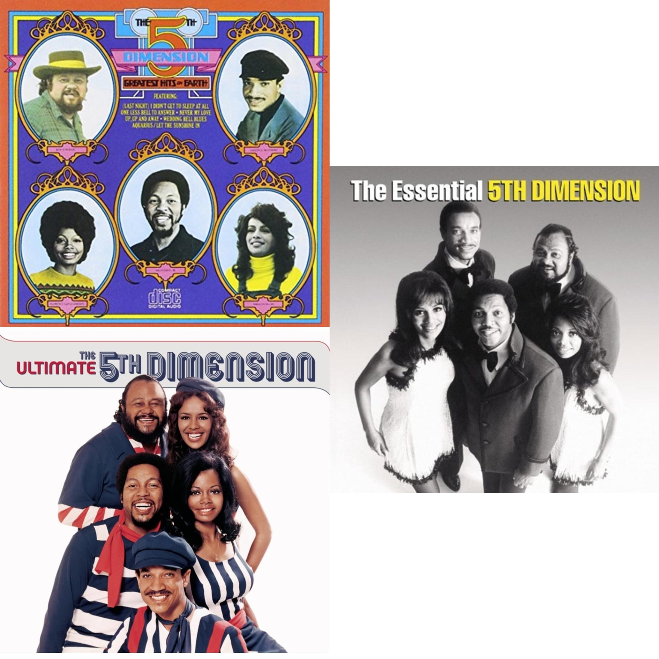 Greatest Hits On Earth & Ultimate 5Th Dimension & Essential Fifth ...