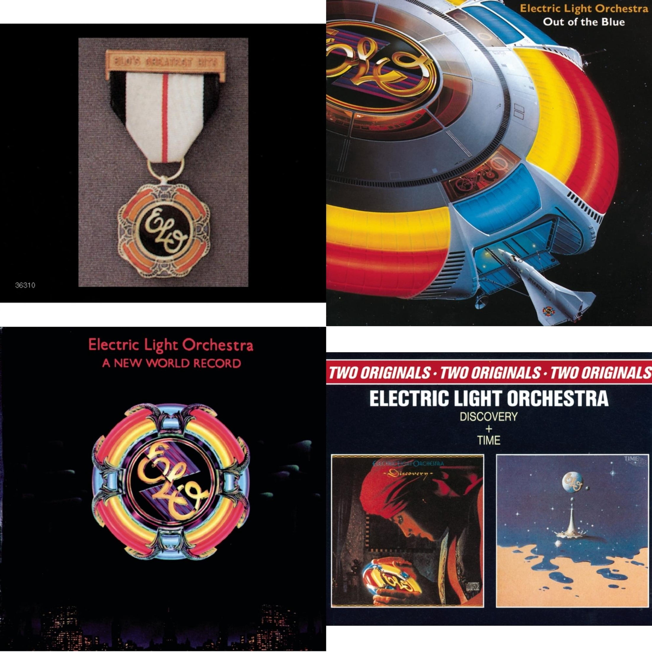 Greatest Hits & Out Of The Blue & New World Record & Discovery [CD ...