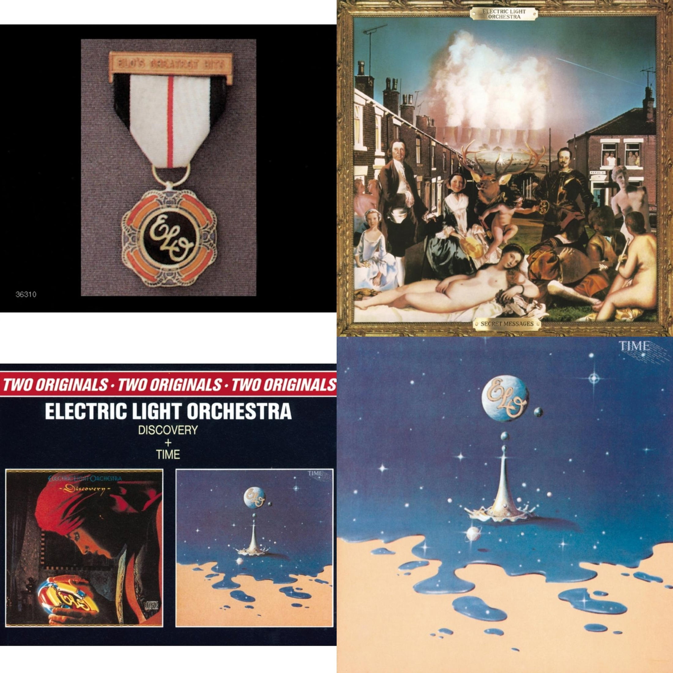 Greatest Hits & Secret Messages & Discovery & Time [CD Bundle ...