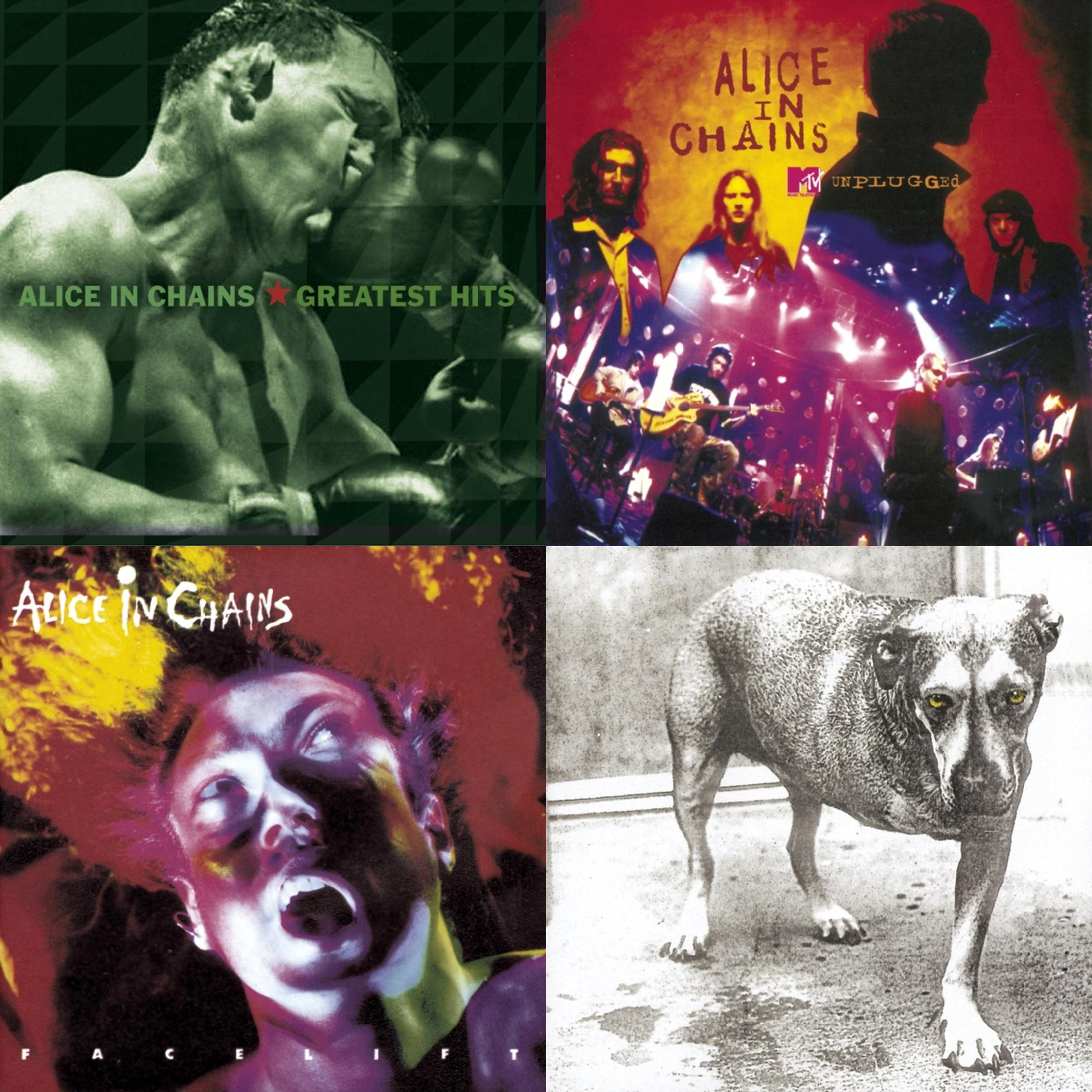 Greatest Hits & Unplugged & Facelift & Alice In Chains [CD Bundle ...