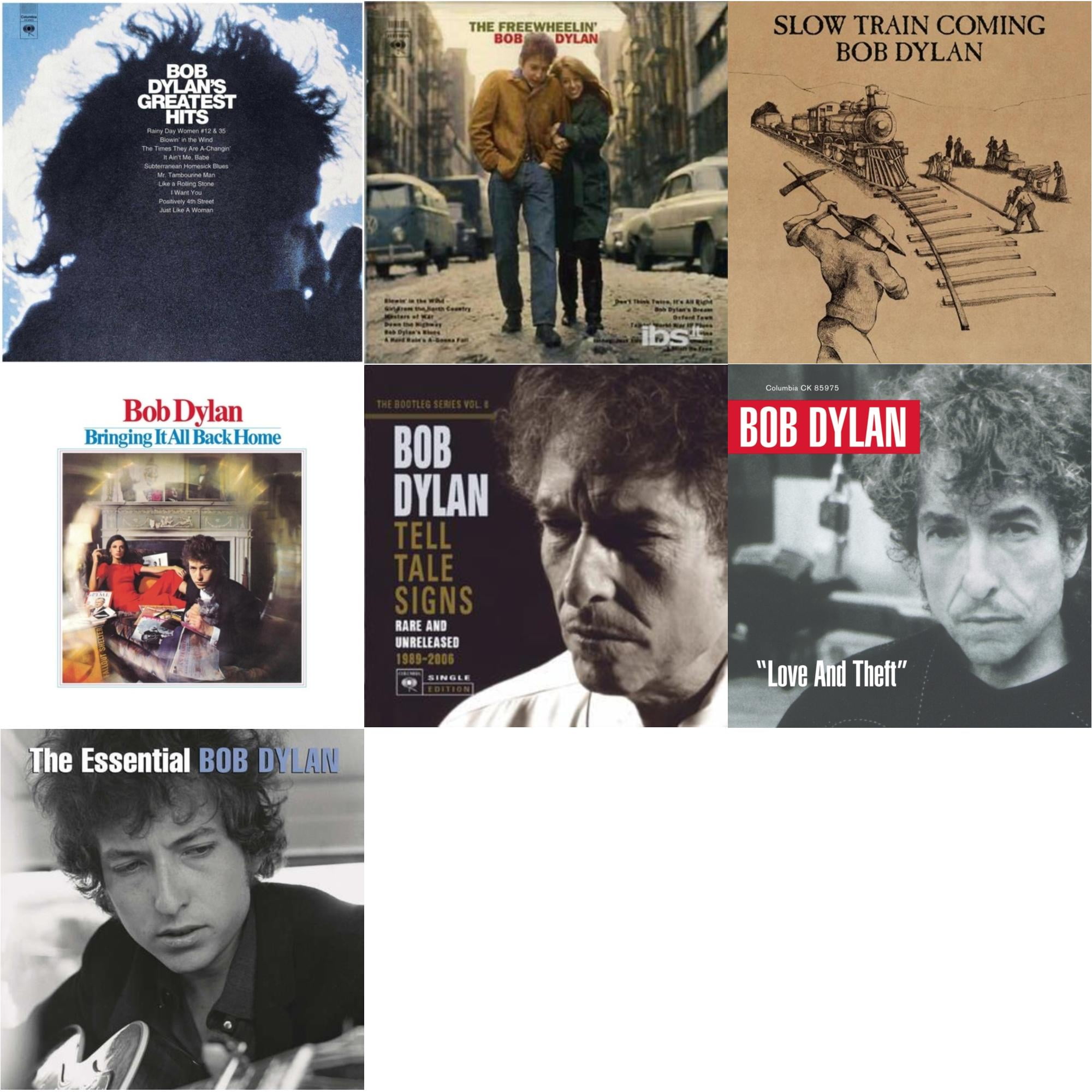 Greatest Hits Vol.1 & Freewheelin Bob Dylan & Slow Train Coming ...