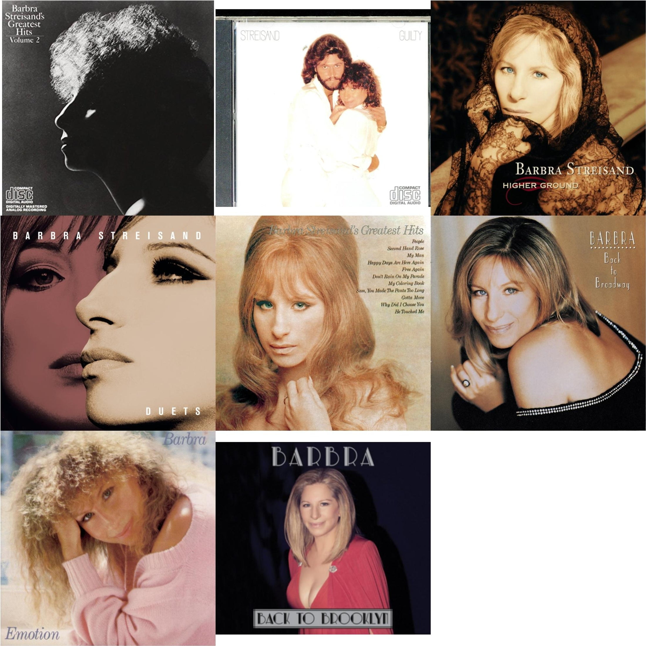 Greatest Hits Vol.2 & Guilty & Higher Ground & Duets & Greatest Hits ...