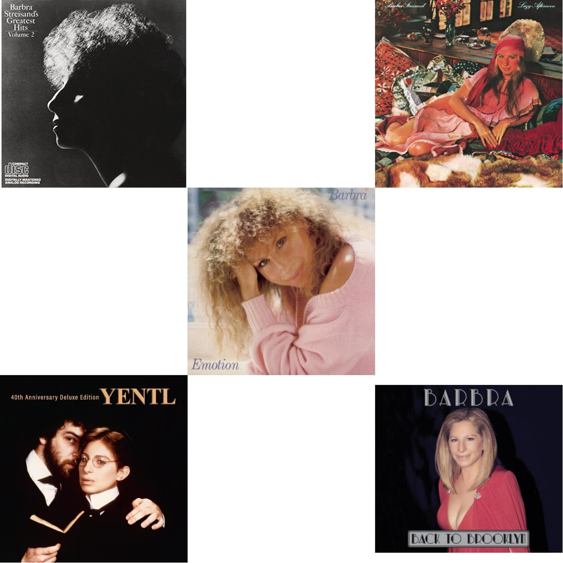 Greatest Hits Vol.2 & Yentl: 40Th Anniversary Deluxe Edition (2CD ...