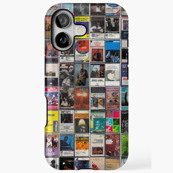 Greatest Jazz Music Vintage Cassette Album Cover Art Case with iPhone ...
