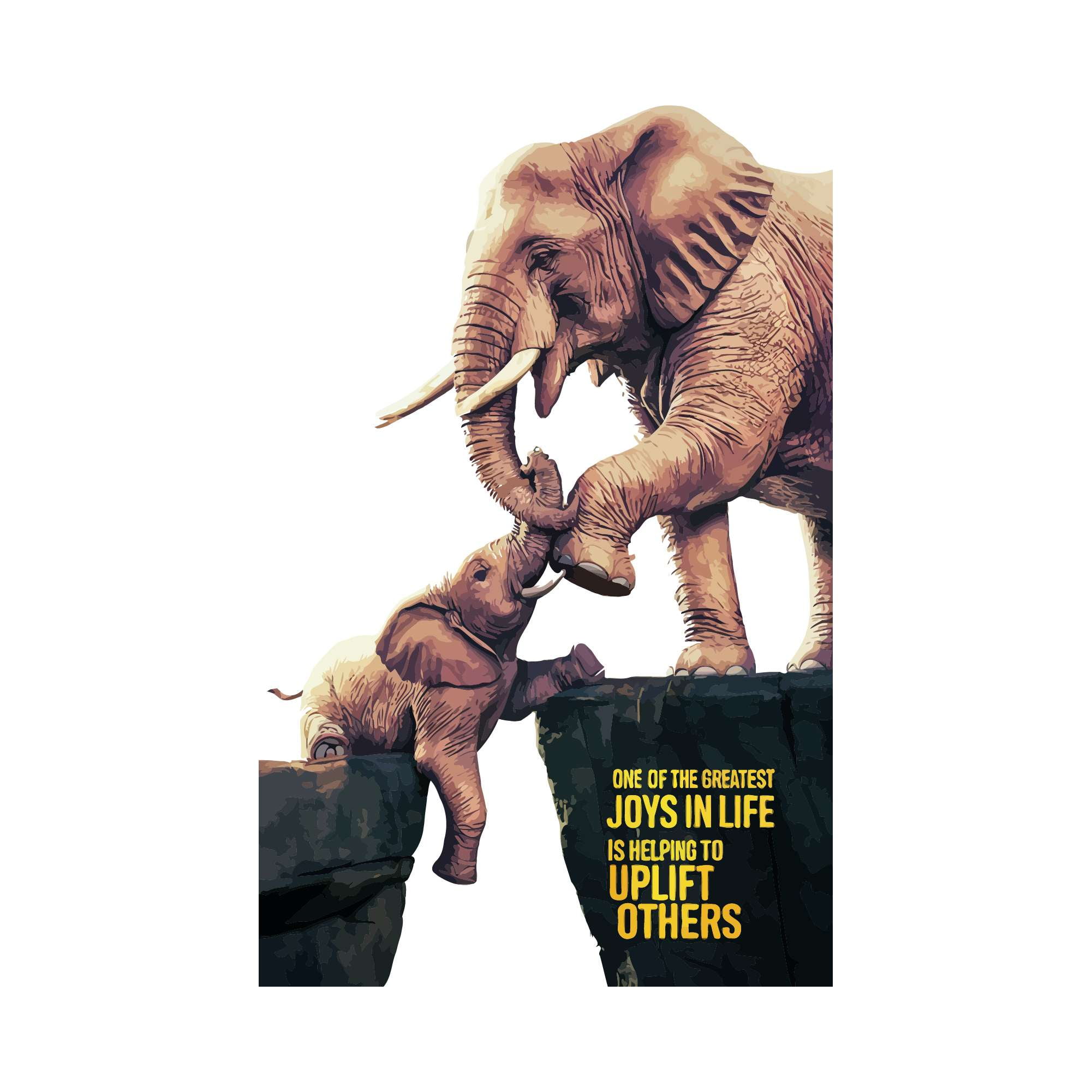 Greatest Joy In Life Is Helping Uplifting Kindness Empathy thoughtful ...