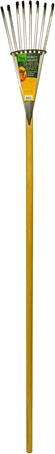 Greatest Shrub Rake - Sturdy Handy Garden Rake - Safe for Clearing ...