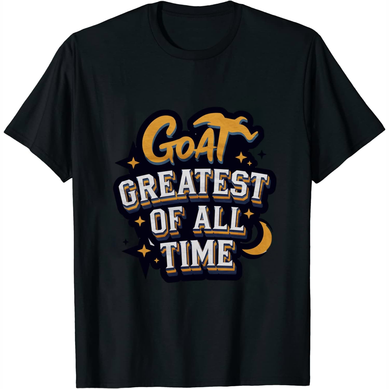 Greatest of All Time Goat Enthusiast Gifts Halloween Cosplay 70'S 80'S ...