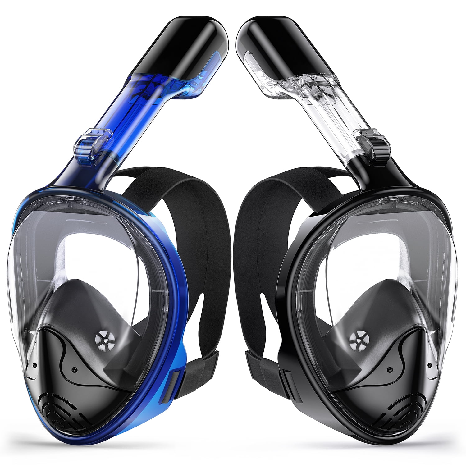 Greatever Full Face Snorkel Mask, Snorkeling Gear for Adults Kids with ...