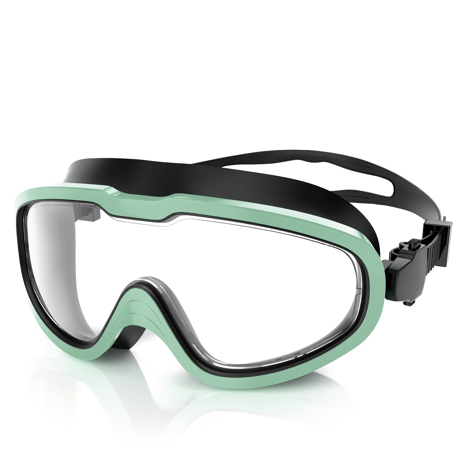 Greatever Swim Goggles, Swimming Goggles with Solid PC Frame and Soft ...