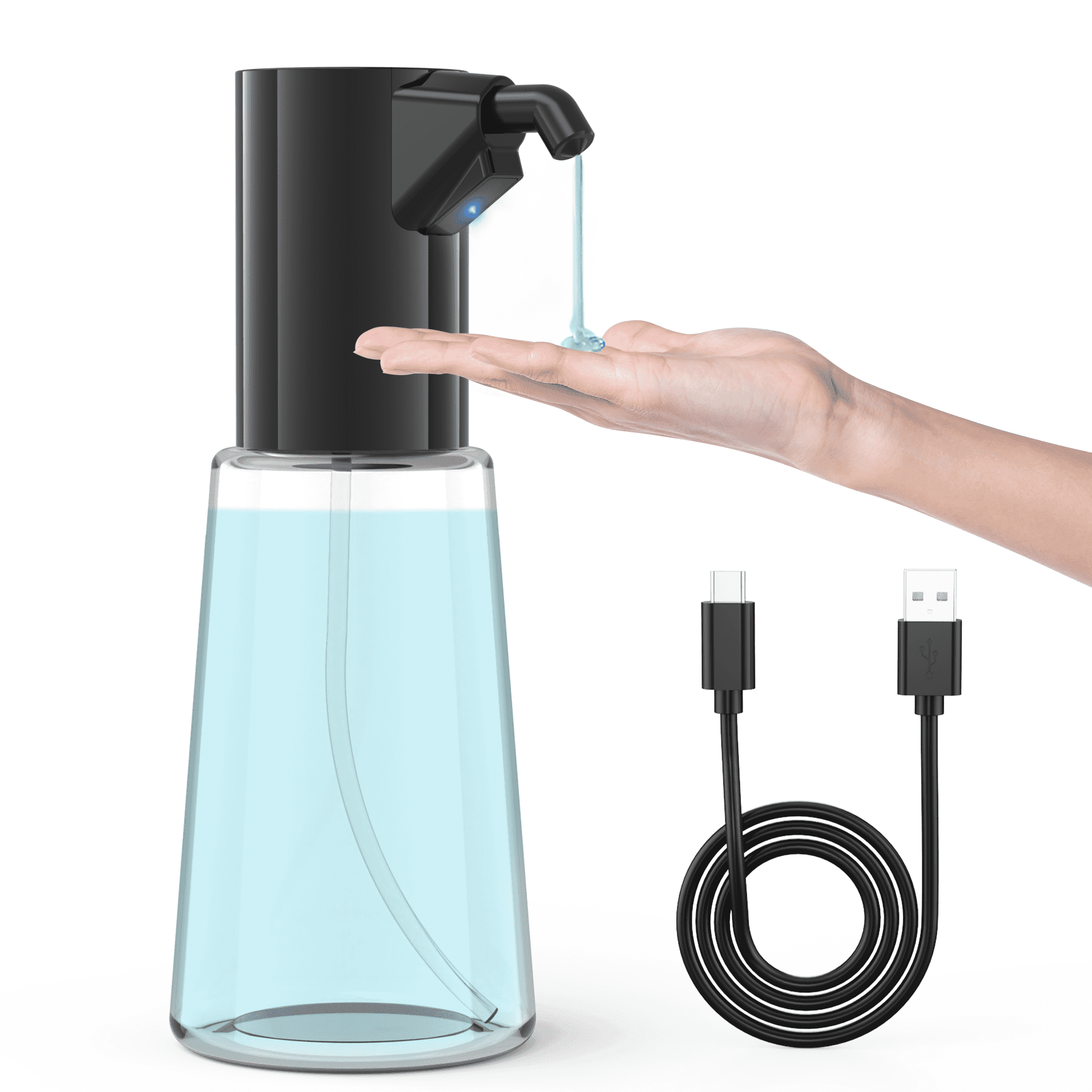 Greatmay Automatic Soap Dispenser Adjustable,4 Adjustable Levels ...