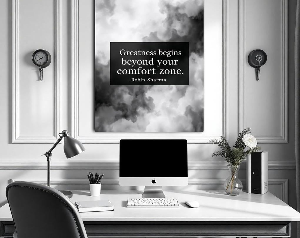 Greatness Begins Beyond Your Comfort Zone - Robin Sharma Motivational ...