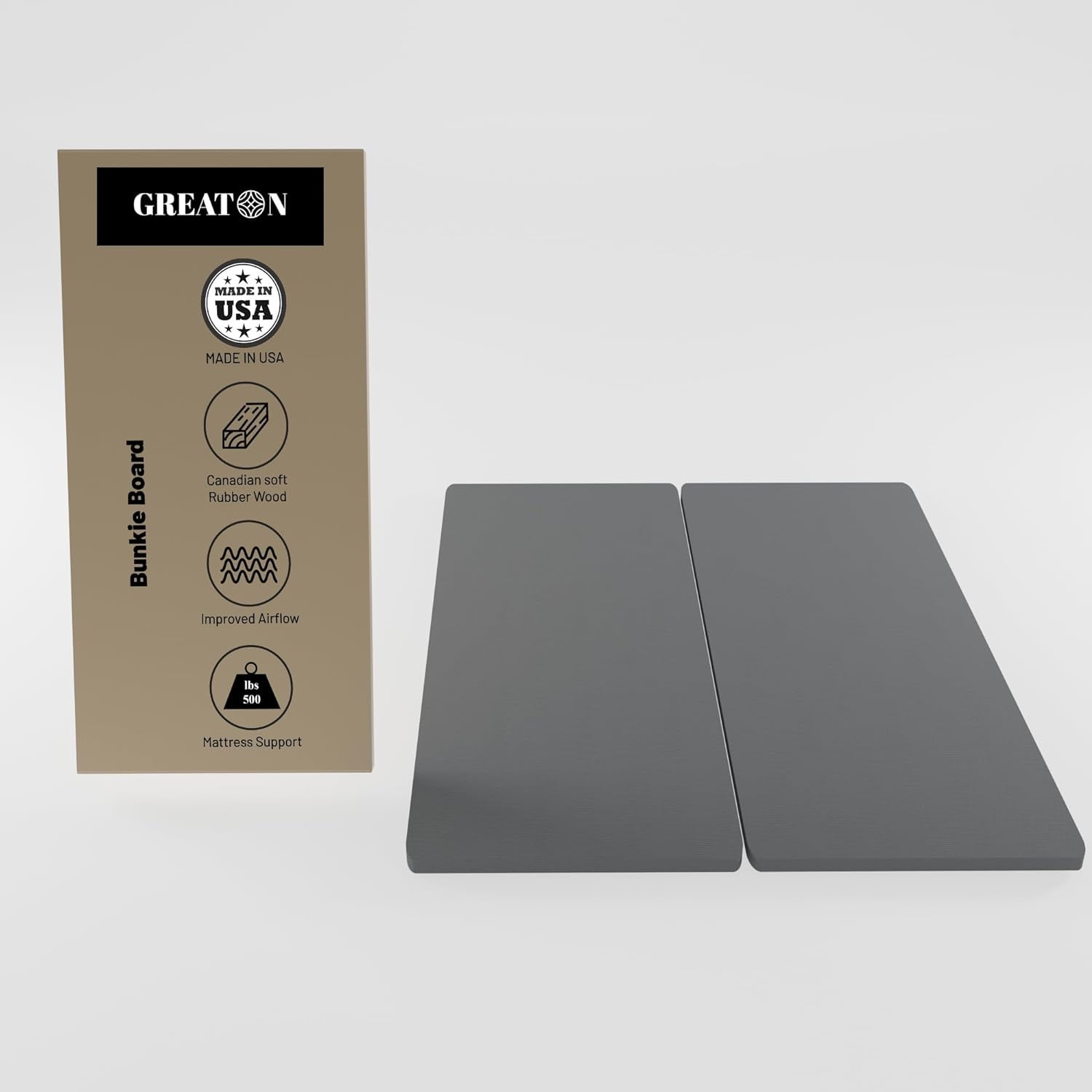 Greaton 1.5-Inch Split Fully Assembled Bunkie Board for Mattress/Bed ...