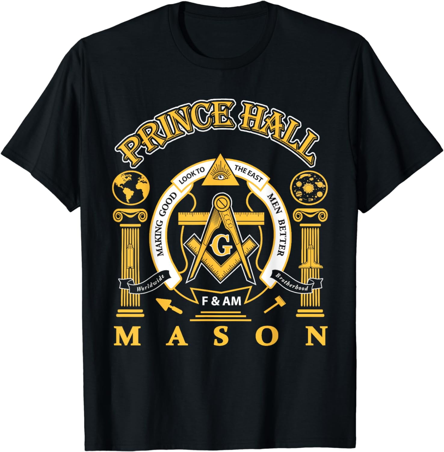 Greats Mason: Masonic Prince Hall Masons Presidents Day T-Shirt ...