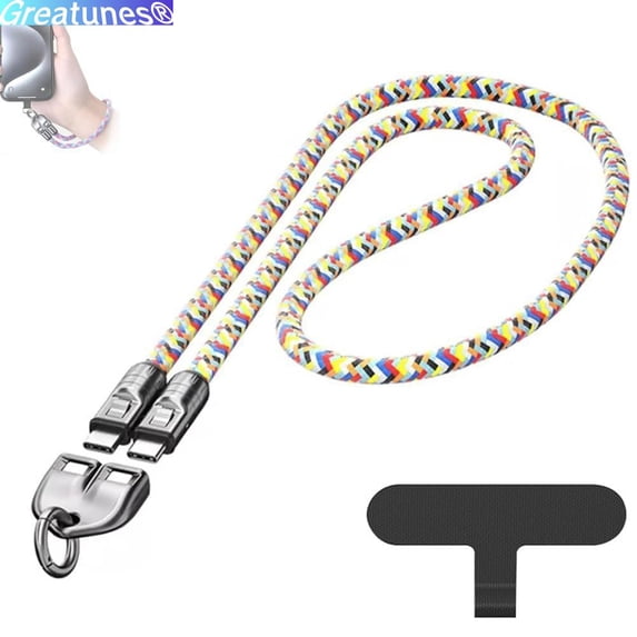Greatunes 240W USB-C Charging Cable Bracelet, 3-in-1 Wearable Fast ...