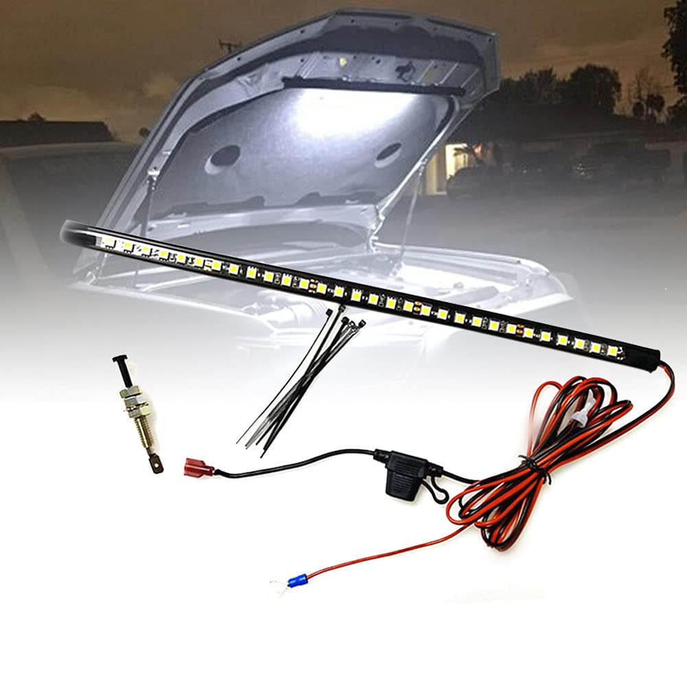 GreceYou Under Hood LED RRF12 Light Kit, Waterproof 12V Car LED Lights ...