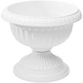 Durable 12-Inch Grecian Urn Planter, Stone-Look, UV-Stabilized, Made in ...