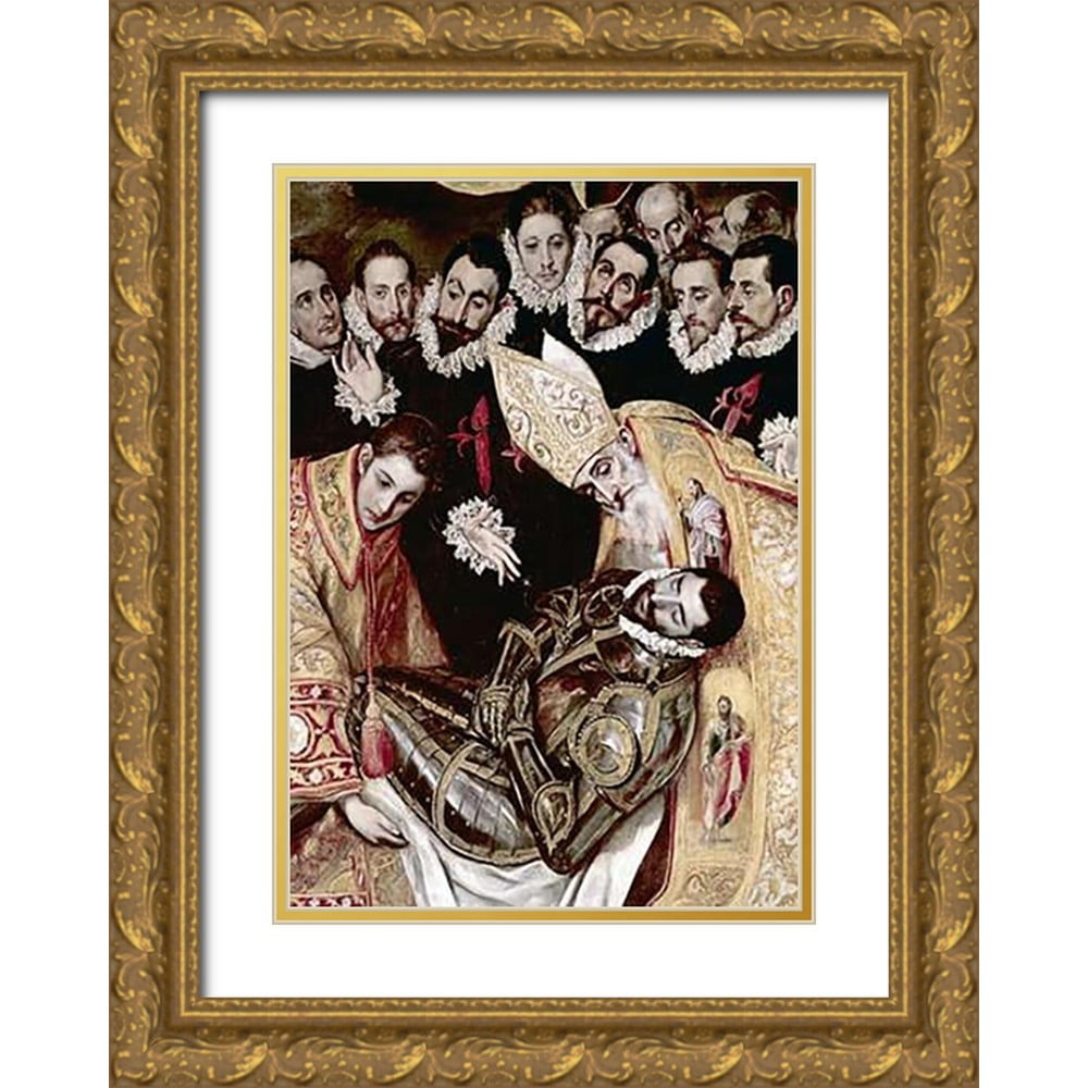 Greco, El 11x14 Gold Ornate Wood Framed with Double Matting Museum Art ...