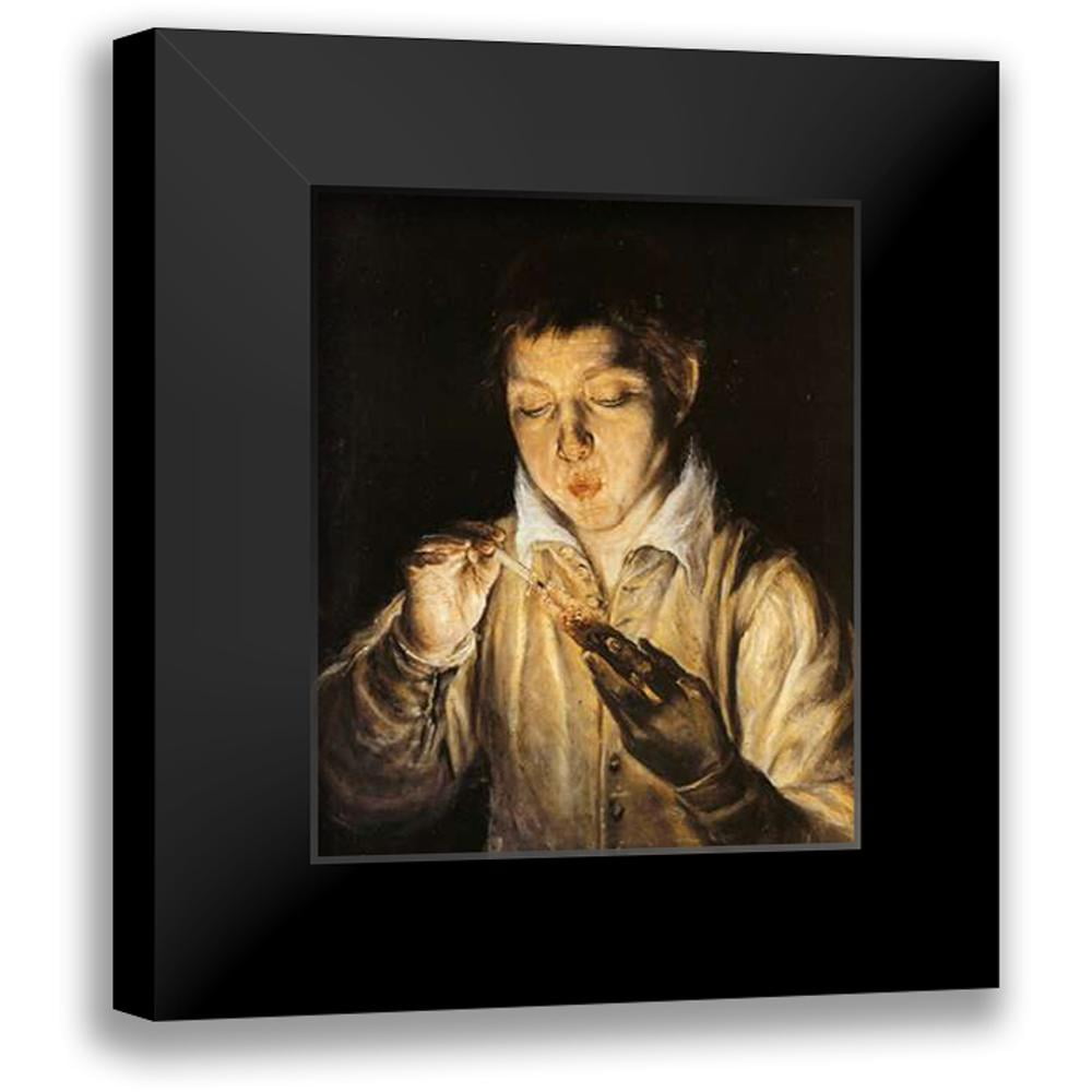 Greco, El 15x17 Black Modern Framed Museum Art Print Titled - Boy ...