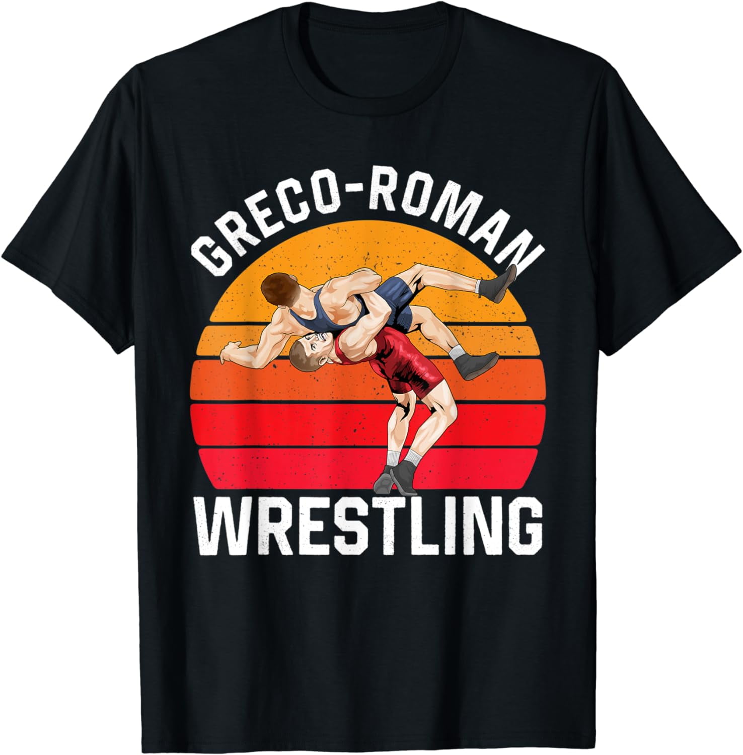Greco Roman Wrestling Freestyle Wrestler Training T-Shirt - Walmart.com