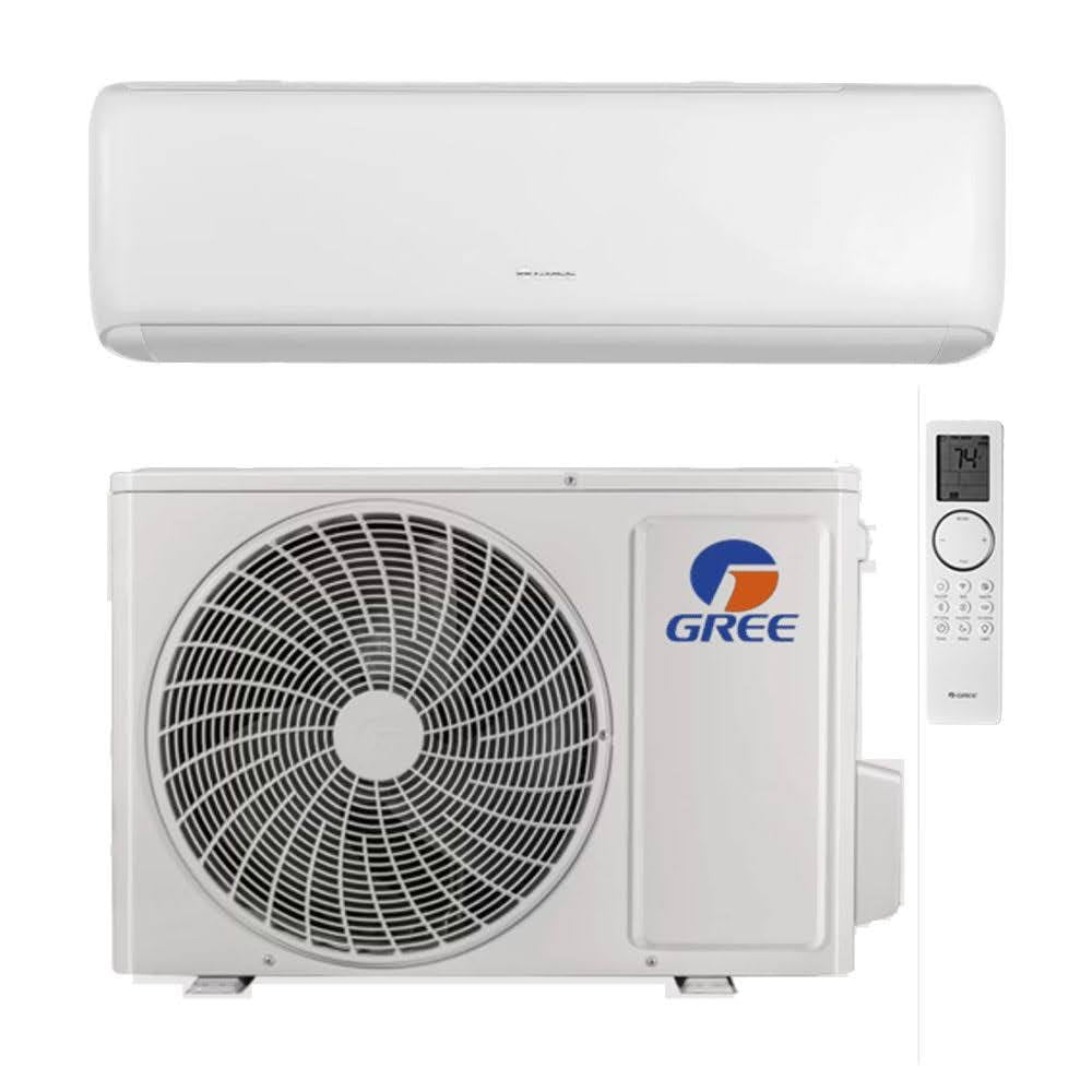 Gree Vireo 9,000 Btu 24 SEER2 R-32 Single Zone Ductless Mini Split Heat ...
