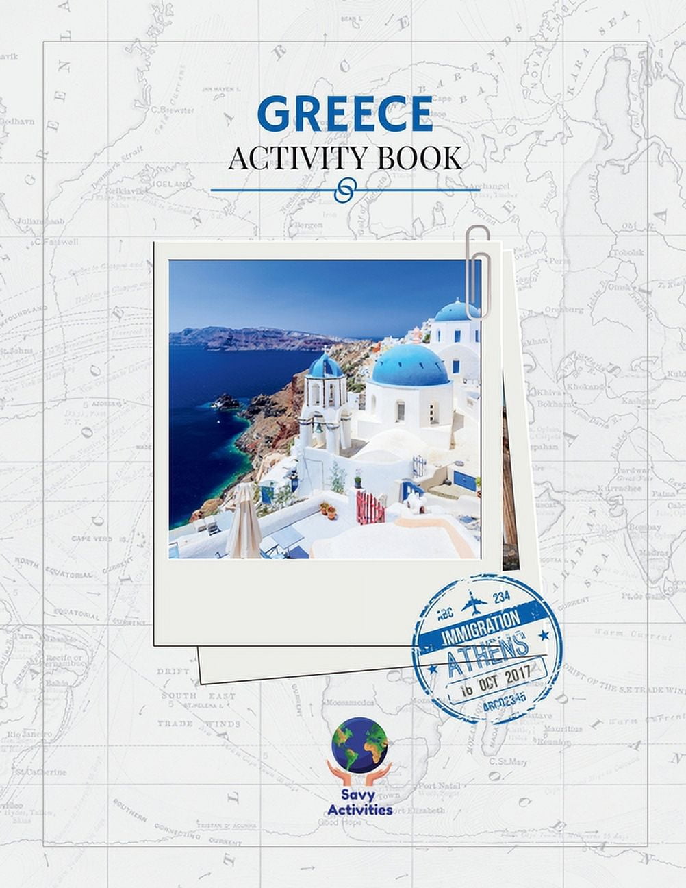 Greece Activity Book, (Paperback) - Walmart.com