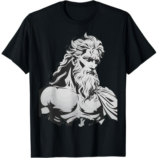 Greece Greek Zeus God Mythology Olympus Thunder Ancient T-Shirt ...