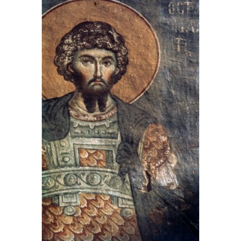 Greece Mount Athos Protaton Church St. Theodore Fresco by Pensiuni ...