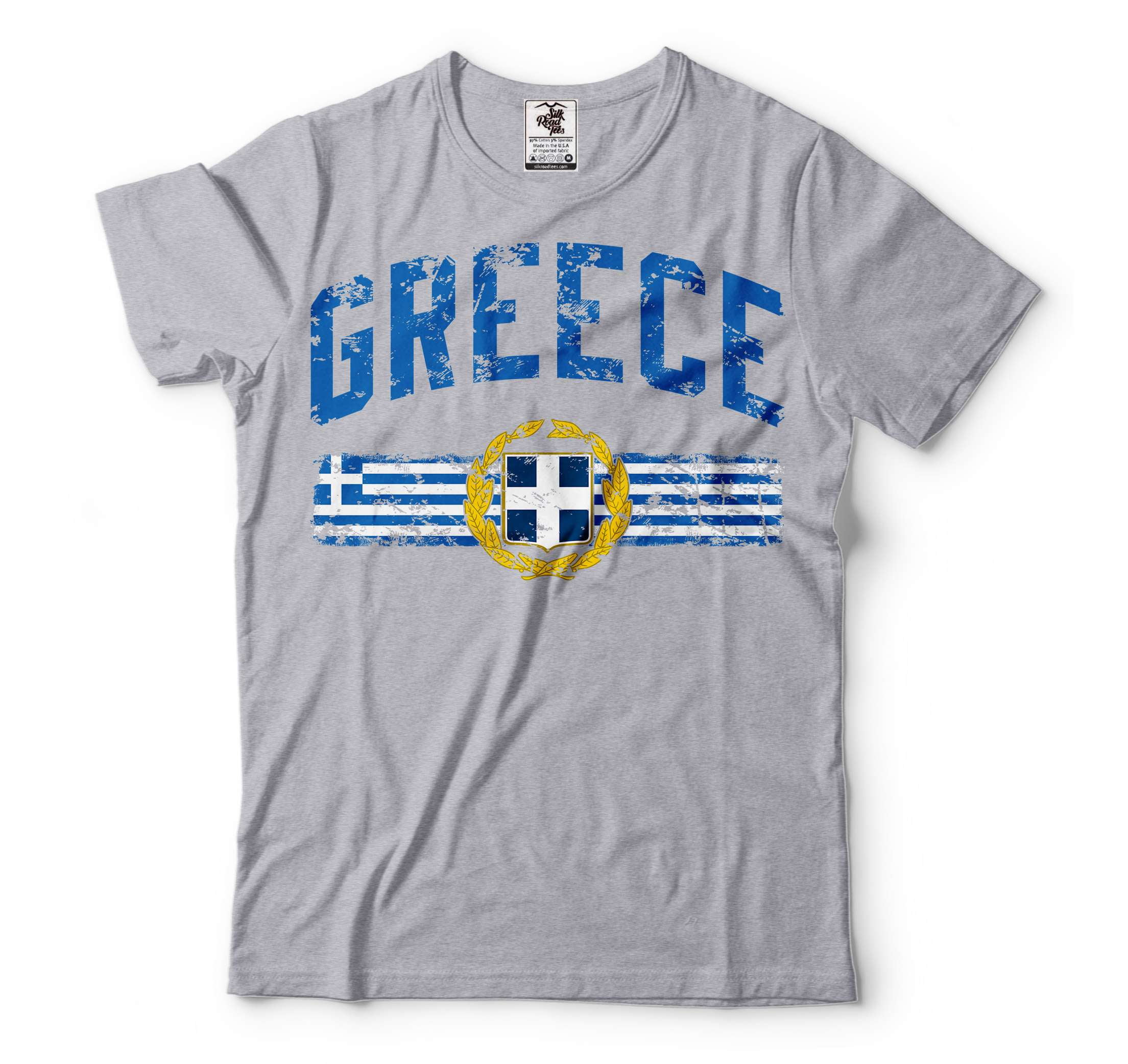 Greece Shirt Greece National Flag Tee Greek Patriotic Gifts Greek Mens ...