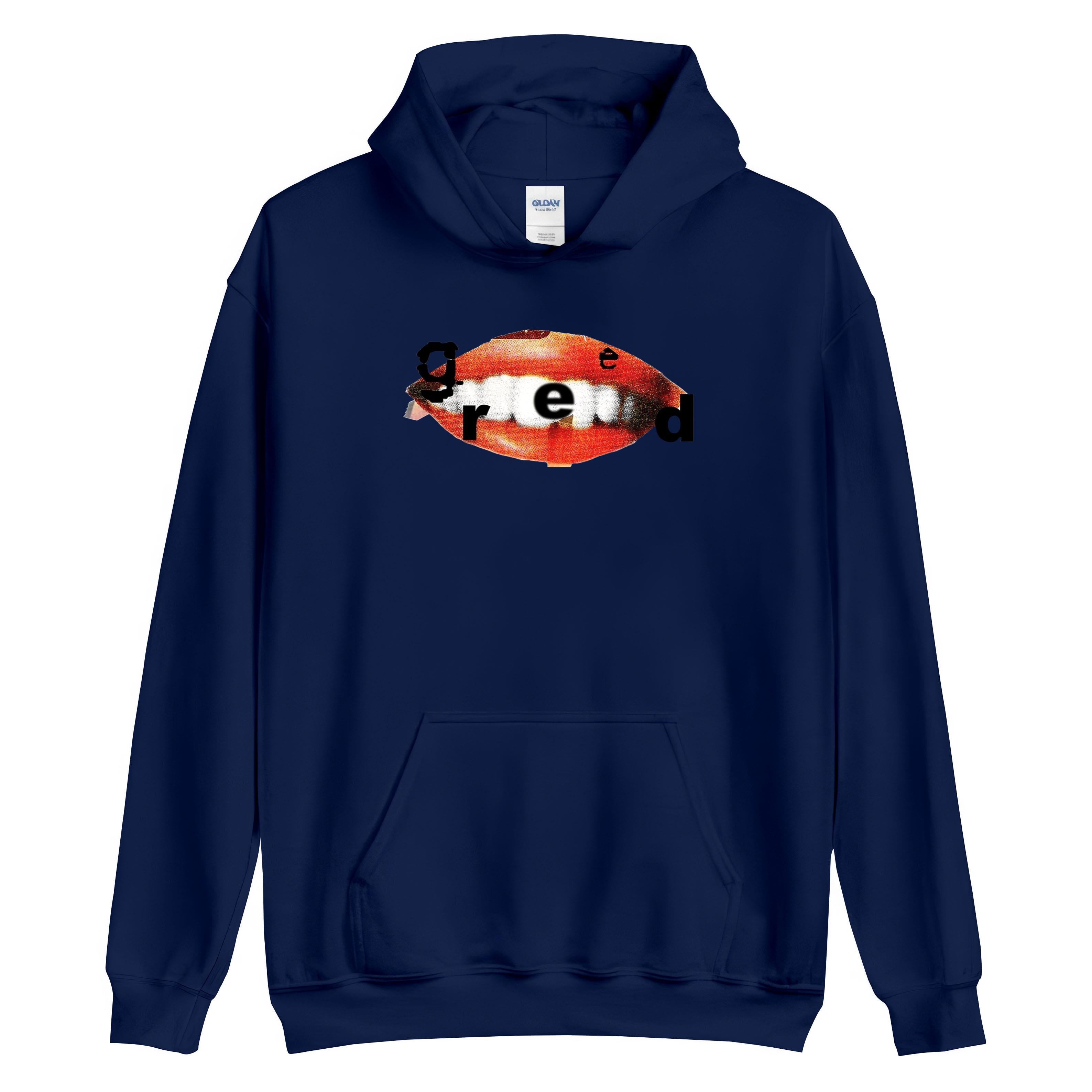Greed Inspired Streetwear Shirt – Urban Graphic Tee with Rap Aesthetic ...
